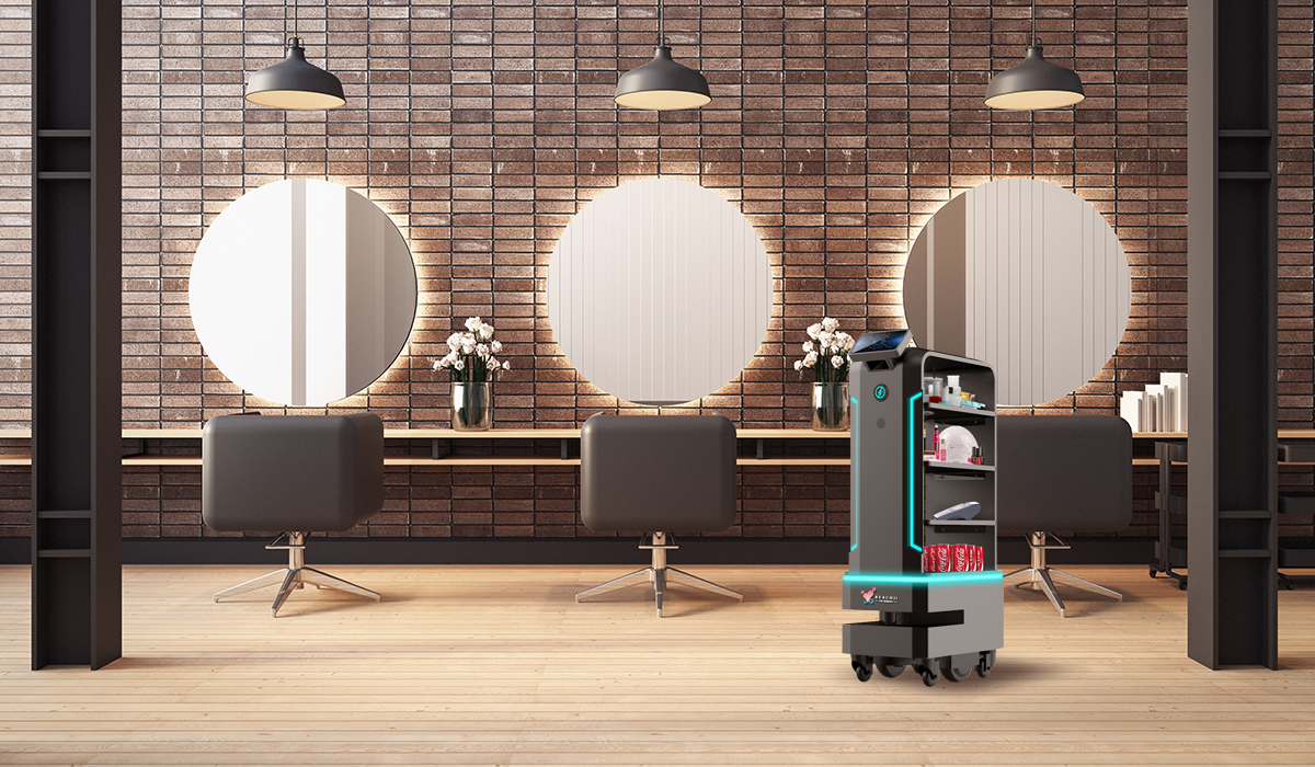 Modernize Your Salon With an RF Robot Receptionist Today! – Reachii ...